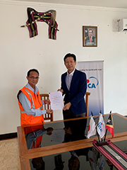 Signing of Record of Discussions on Technical Cooperation for ...