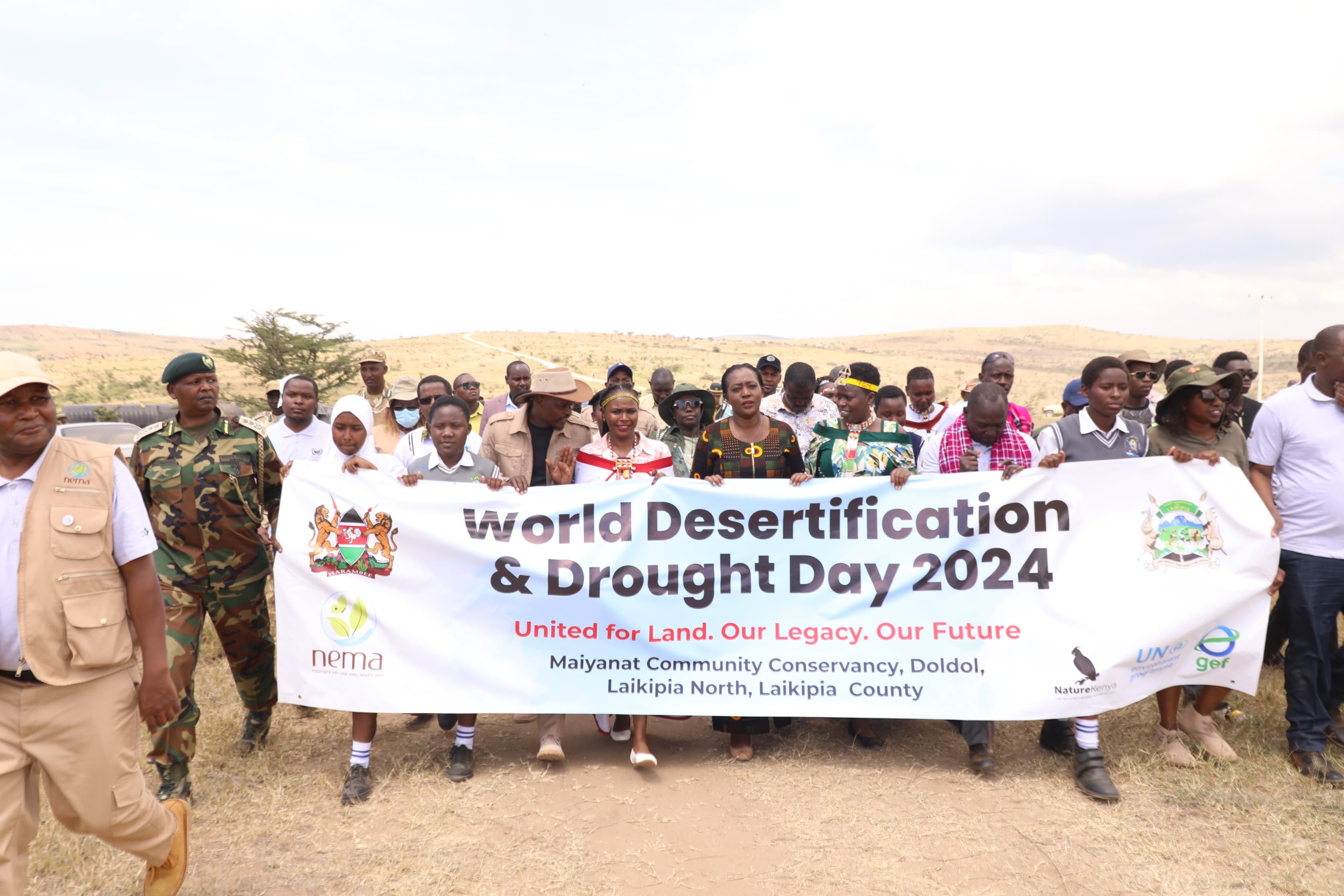 JICA Kenya co-exhibits with KEFRI at the World Desertification and ...