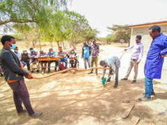 Activities in drought areas: Index Crop Insurance & Tied Ridge ...