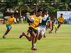 India-Sri Lanka Youth Rugby Friendship Match in Odisha between JICA ...