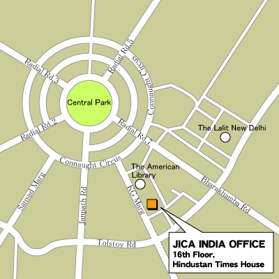 JICA India Office | About JICA | JICA