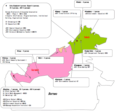 Sabah & Sarawak | Malaysia | Countries & Regions | JICA
