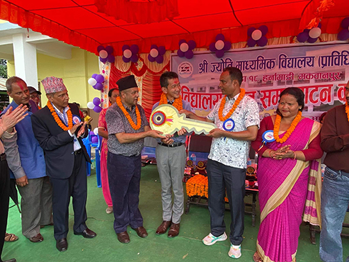 JICA hands over newly constructed multi-hazard resilient school ...