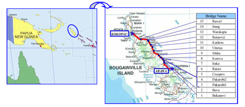 The Project for Construction of Bridges on Bougainville Coastal Trunk Road | Papua | Countries ...