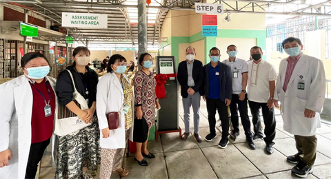 サンラザロ病院動物咬傷外来の診察待合表示システムの供与式が開催されました | フィリピンにおける狂犬病排除に向けたワンヘルス・アプローチ予防・治療ネットワークモデル構築プロジェクト | 技術 ...