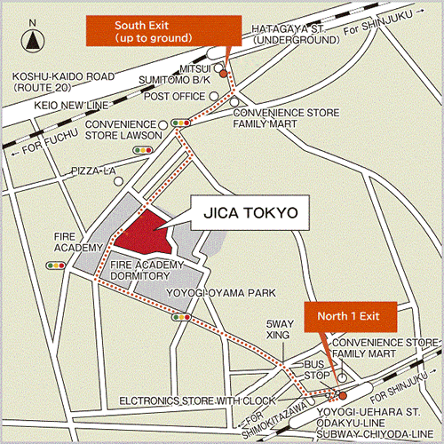 Location | Tokyo Center | About JICA | JICA
