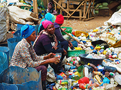 Thinking outside the trash: eking a living from plastic waste | Uganda ...