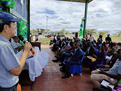 JICA Handsover Atari Technical Cooperation Project Office to MAAIF ...